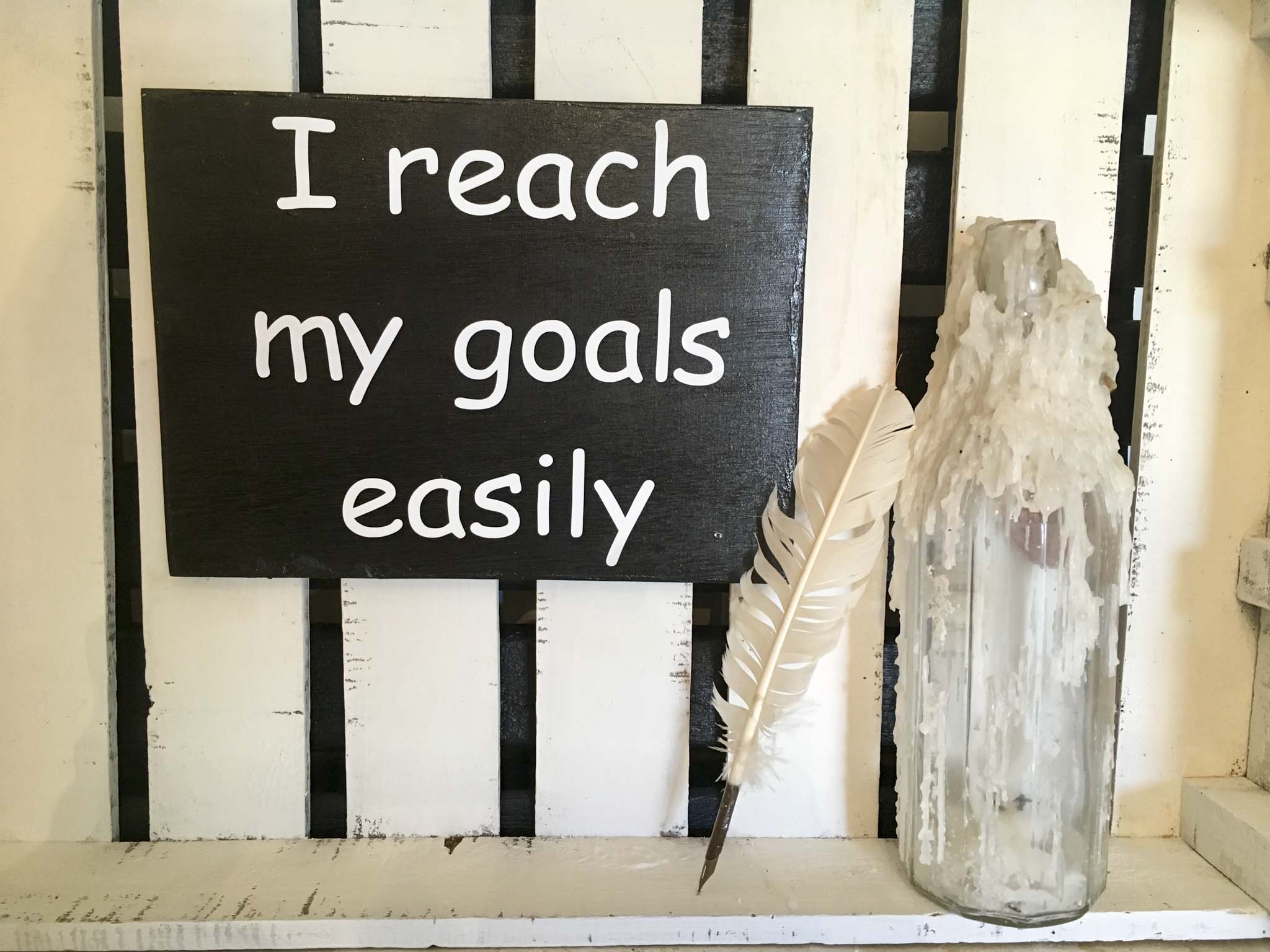 I reach my goals easily - Parsley and Thyme